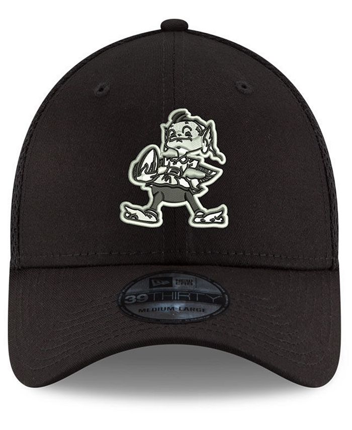 New Era Cleveland Browns Black/White Neo MB 39THIRTY Cap - Macy's