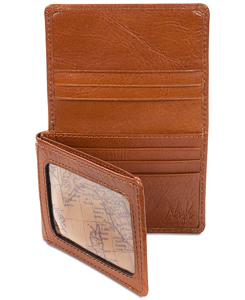 Patricia Nash Men's Leather L-Fold Wallet - All Accessories - Men - Macy's