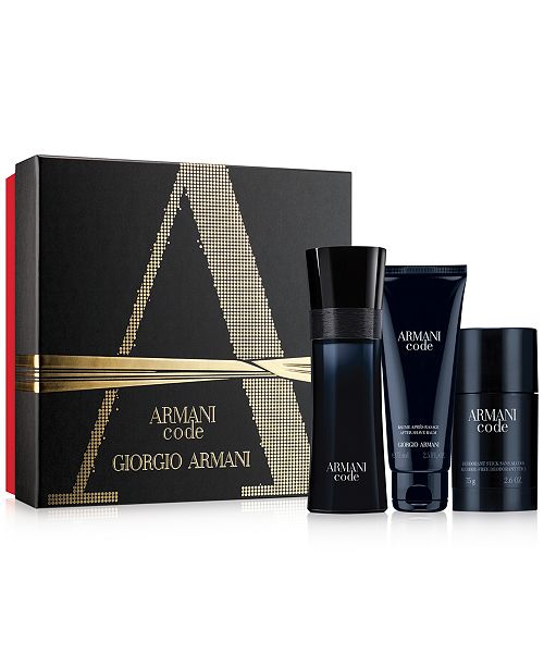 Giorgio Armani 3-Pc. Armani Code Gift Set & Reviews - All Cologne ...