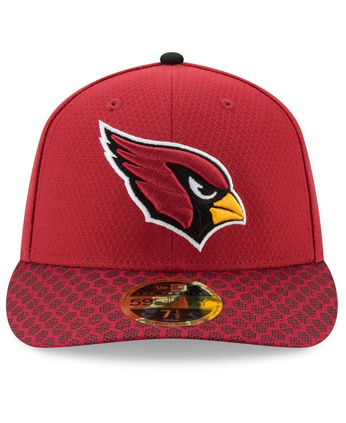 New Era Arizona Cardinals Sideline Low Profile 59FIFTY Fitted Cap - Macy's