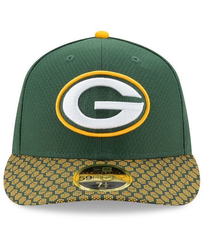 New Era Green Bay Packers Sideline Low Profile 59FIFTY Fitted Cap - Macy's