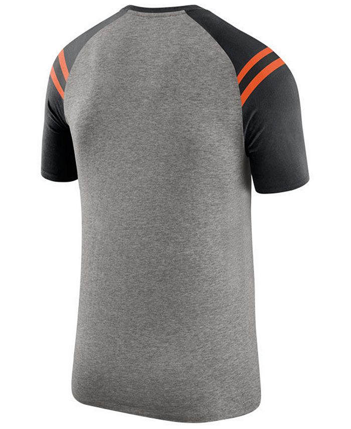 Nike Men's Cincinnati Bengals Enzyme Shoulder Stripe T-Shirt - Macy's