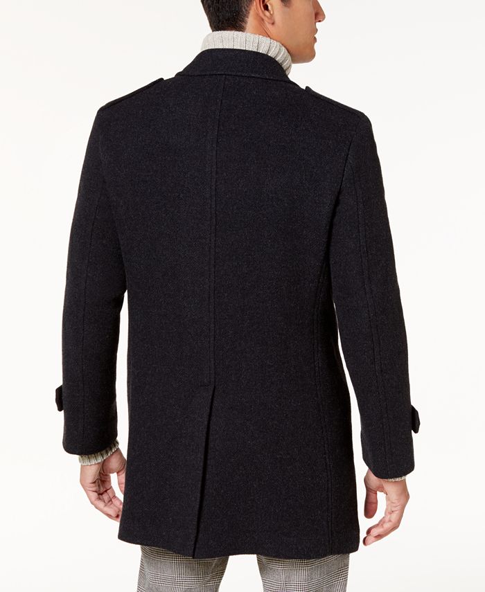 Kenneth Cole New York Men's Slim-Fit Ember Overcoat - Macy's
