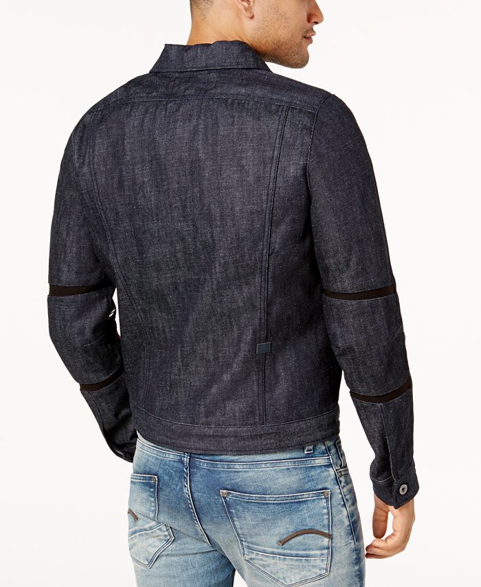 G-Star Raw Men's Denim Moto Jacket - Macy's