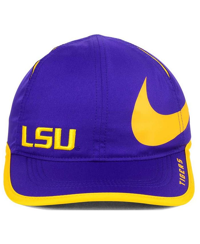 Nike LSU Tigers Big Swoosh Adjustable Cap - Macy's