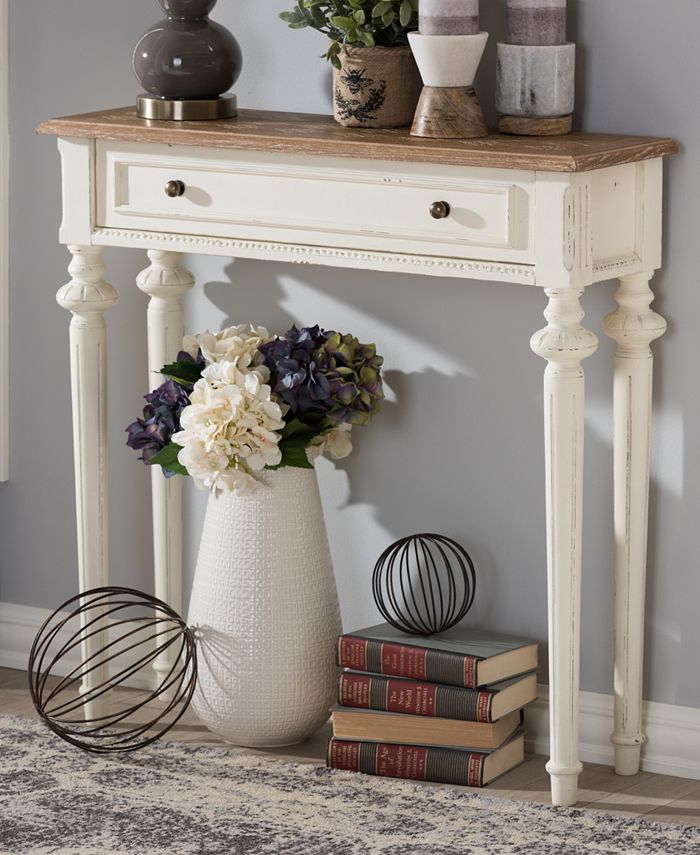 Furniture Narrin Console Table - Macy's