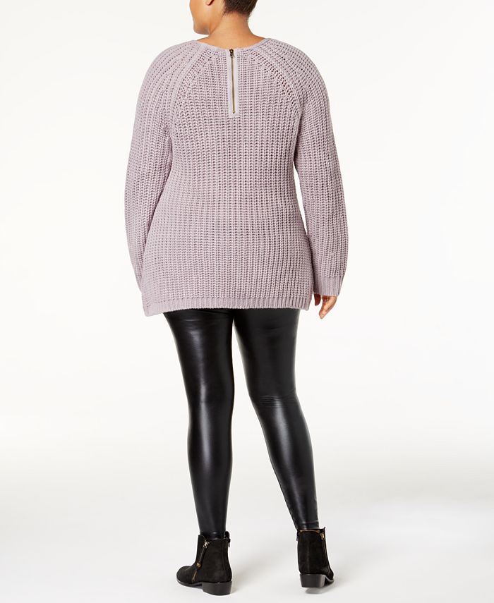 Planet Gold Trendy Plus Size Ripped Sweater - Macy's