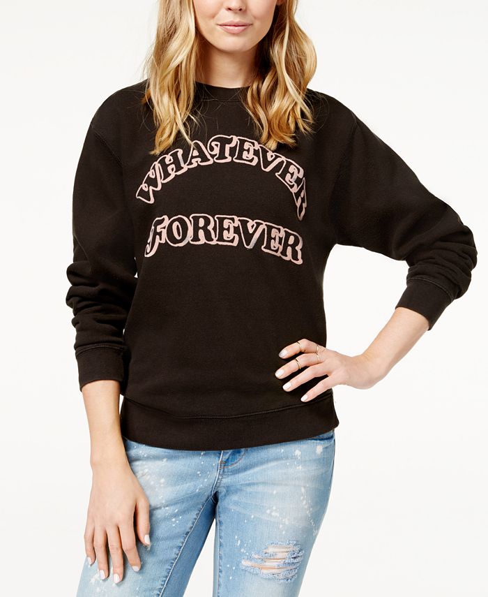 Junk Food Whatever Forever Graphic Sweatshirt - Macy's
