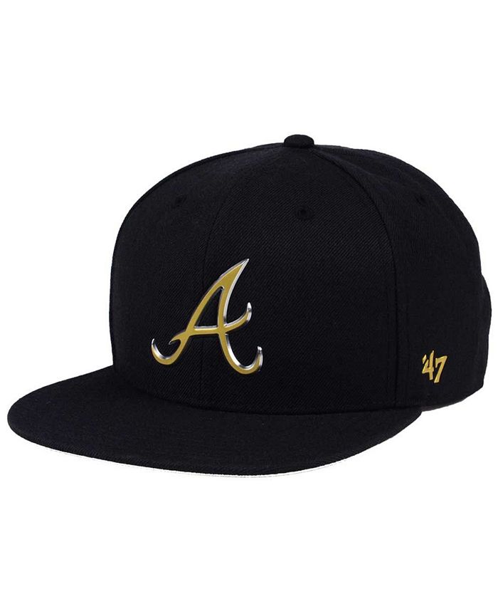 '47 Brand Atlanta Braves Chromega CAPTAIN Cap - Macy's