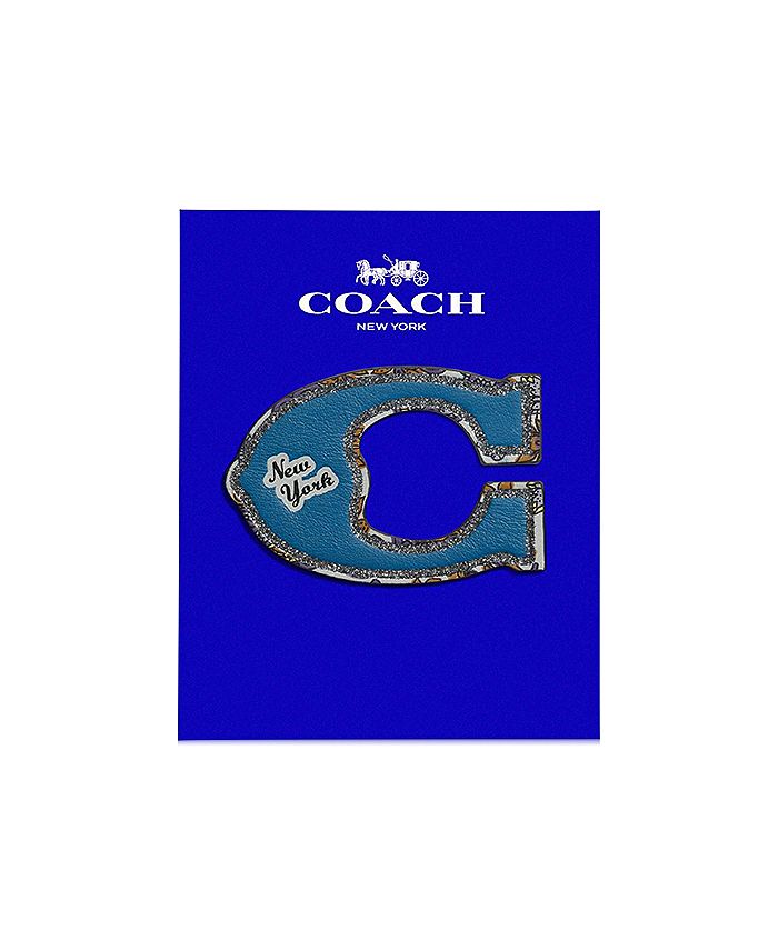 COACH Pretty Coach C Sticker - Macy's
