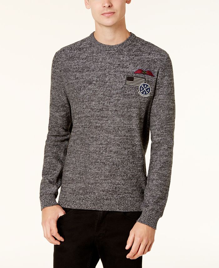 American Rag Men's Patches Sweater, Created for Macy's - Macy's