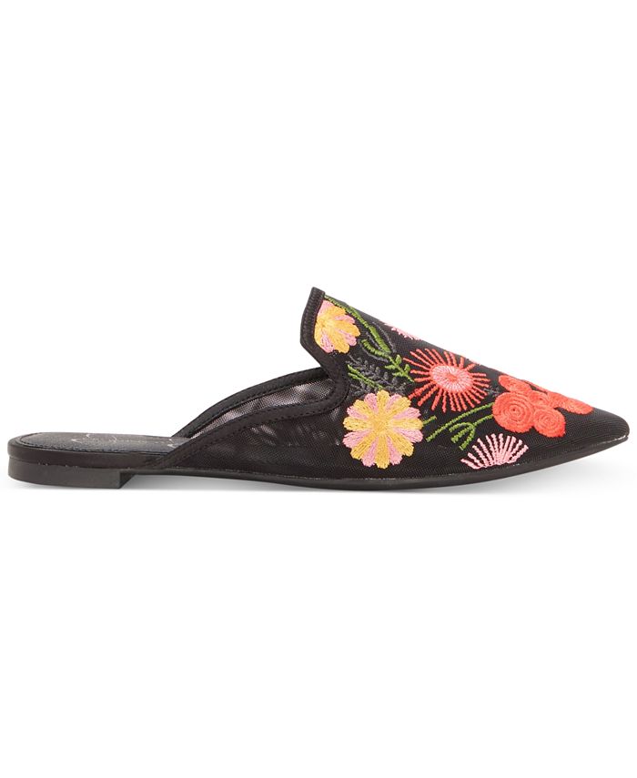 Jessica Simpson Zander Floral Mules - Macy's