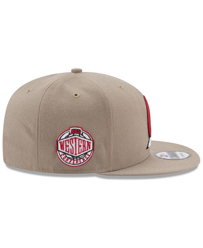 New Era Portland Trail Blazers Tan Top 9FIFTY Snapback Cap - Macy's