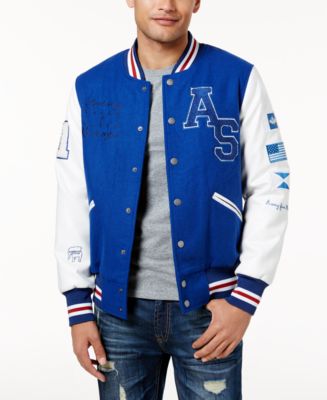 American Stitch Men's Varsity-Style Jacket - Macy's