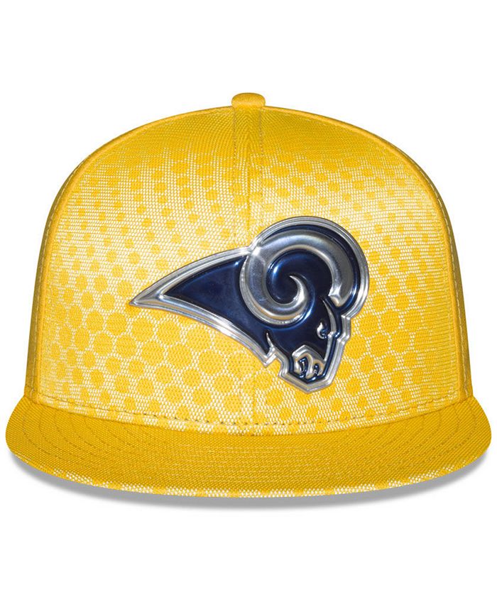 New Era Los Angeles Rams On Field Color Rush 9FIFTY Snapback Cap - Macy's