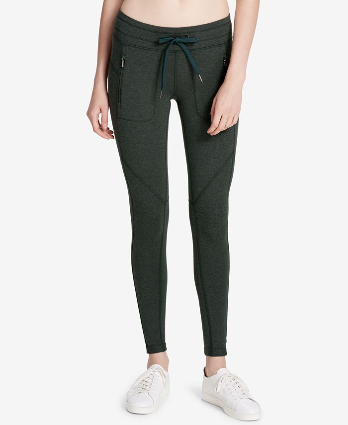 Calvin Klein Drawstring Leggings - Macy's