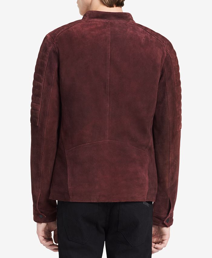 Calvin Klein Jeans Men's Suede Jacket - Macy's