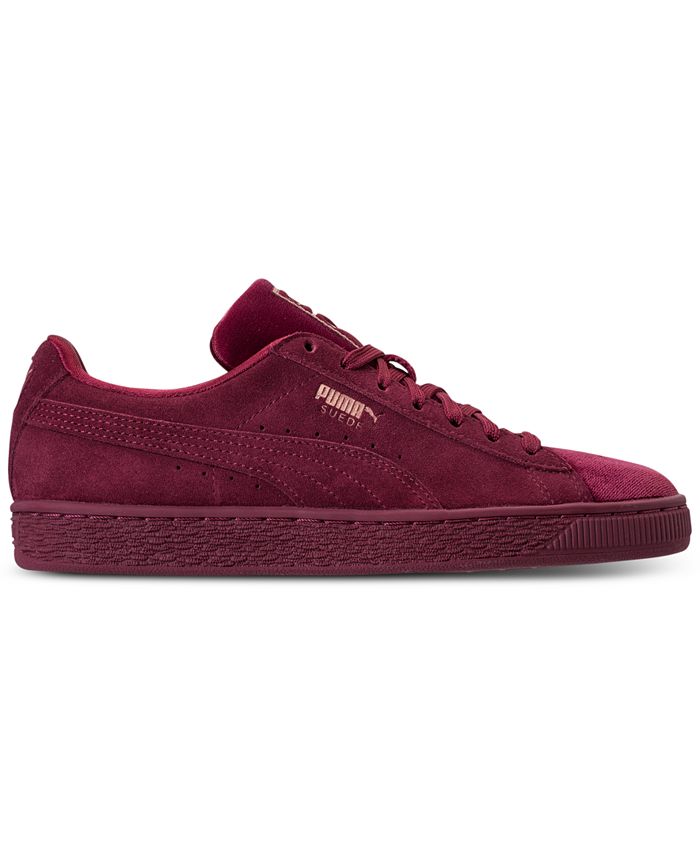 Puma Women's Suede Classic Velvet Casual Sneakers from Finish Line - Macy's