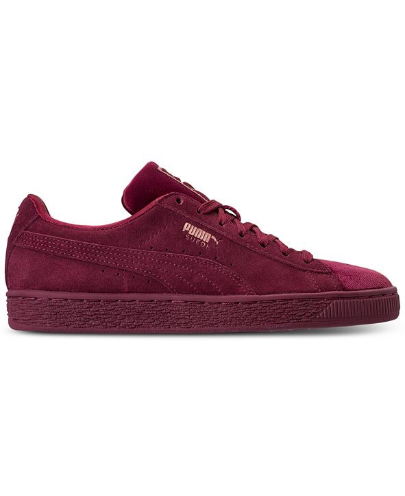Puma Women's Suede Classic Velvet Casual Sneakers from Finish Line ...