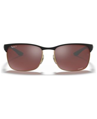 Ray-Ban Polarized Polarized Sunglasses , RB8319 CHROMANCE - Macy's
