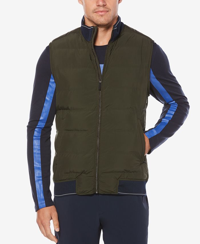 Perry Ellis Men's Quilted Puffer Vest - Macy's