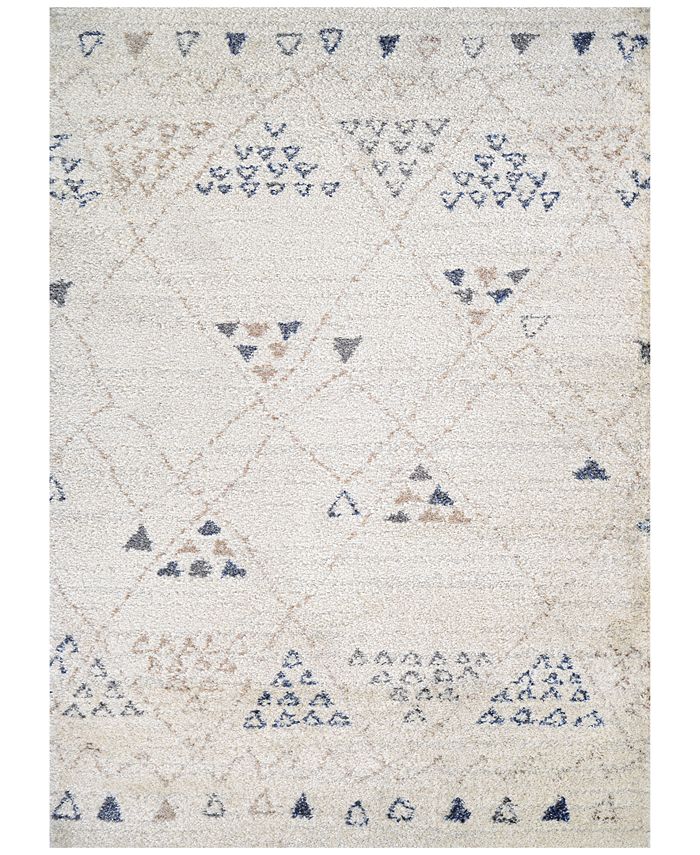 Couristan Enclave Shag Jakarta Ivory-Caramel-Black 9'2" x 12'9" Area ...