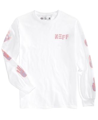 Neff Men's Long-Sleeve Graphic-Print T-Shirt - Macy's