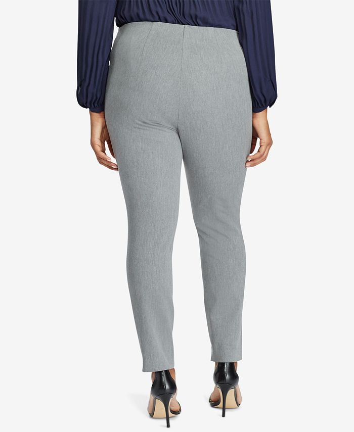 Lauren Ralph Lauren Plus Size Skinny-Fit Pants - Macy's
