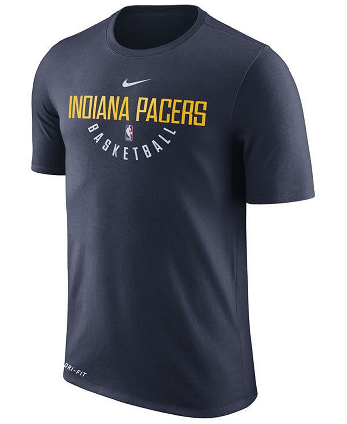 Nike Men's Indiana Pacers Dri-FIT Cotton Practice T-Shirt - Macy's