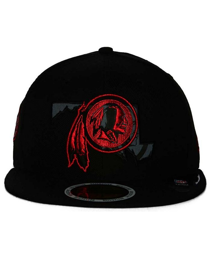 New Era Washington Redskins State Flective Metallic 59FIFTY Fitted Cap ...