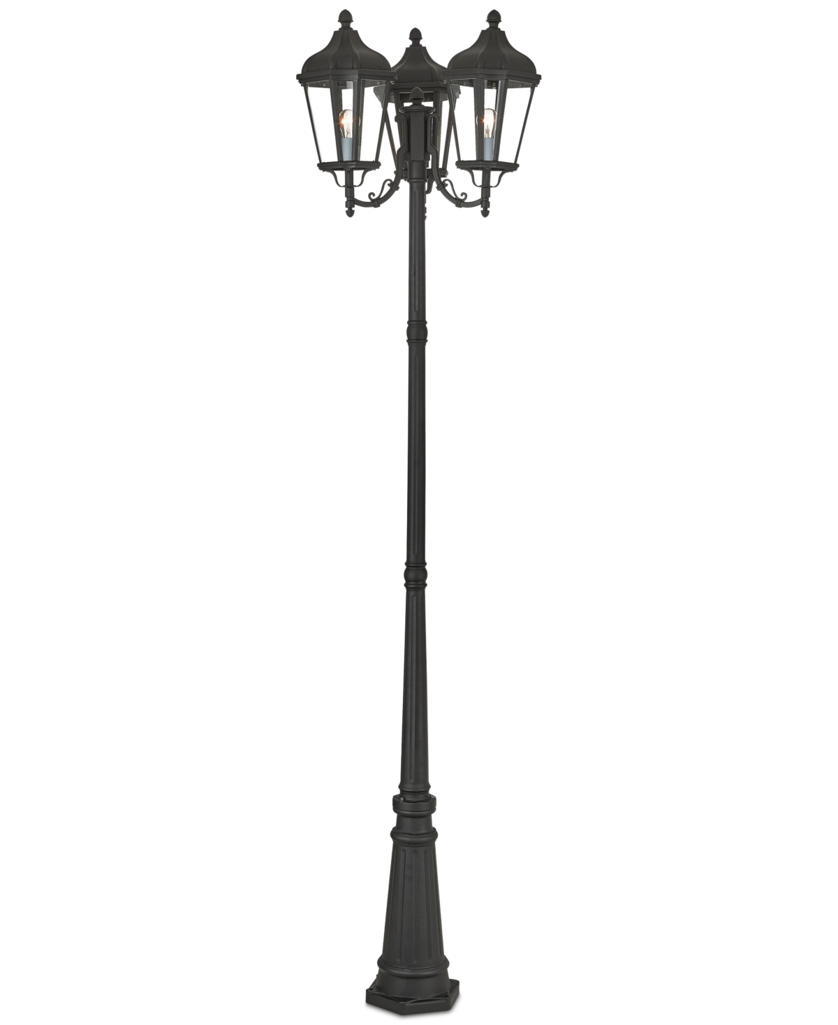 Click here for Livex Morgan 3-Light Outdoor Post Lantern - Bronze prices