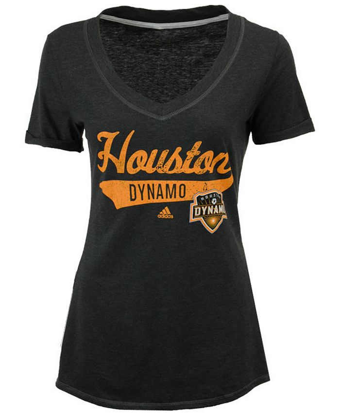 adidas Women's Houston Dynamo Tail Stack T-Shirt - Macy's
