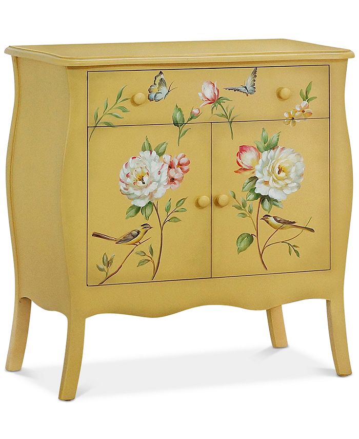 Gallerie Décor Floral Gardens Cabinet - Macy's