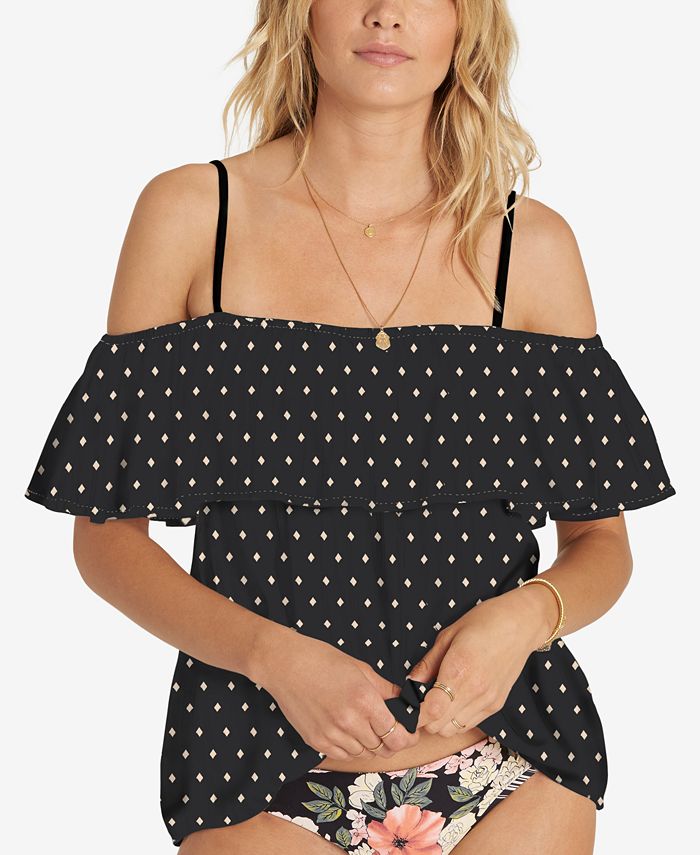 Billabong Juniors' Ruffled Off-The-Shoulder Top - Macy's