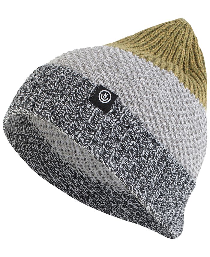 Neff Men's Scrappy Colorblocked Textured-Knit Beanie - Macy's