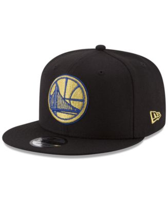 New Era Golden State Warriors Gold on Team 9FIFTY Snapback Cap - Macy's