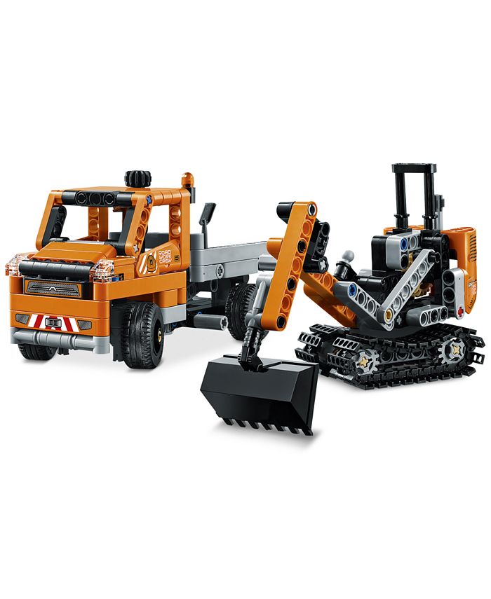 LEGO® 365-Pc. Technic Roadwork Crew Set 42060 - Macy's
