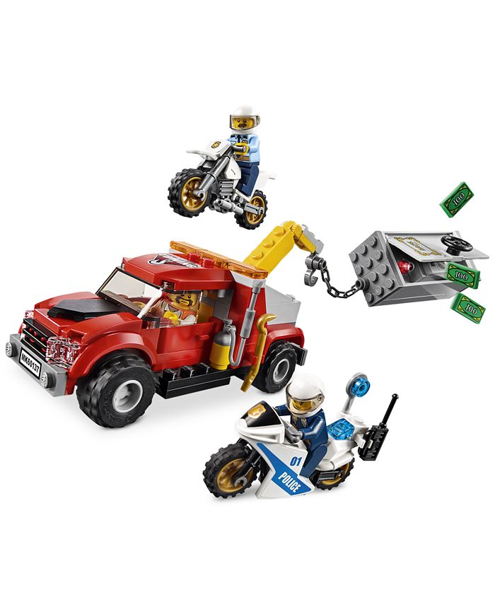 LEGO® City 144-Pc. Police Tow Truck Trouble 60137 - Macy's