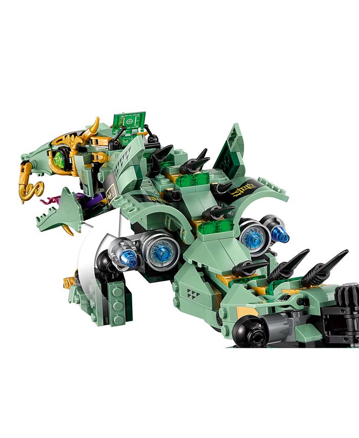 LEGO® 544-Pc. Ninjago Green Ninja Mech Dragon Set 70612 - Macy's