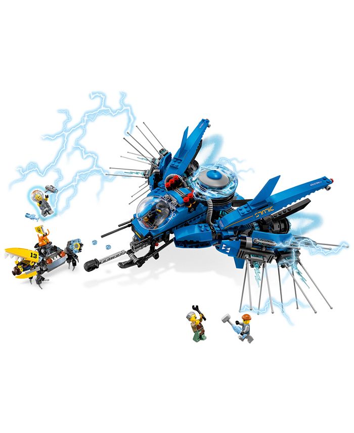 LEGO® 876-Pc. Ninjago Lightning Jet Set 70614 - Macy's