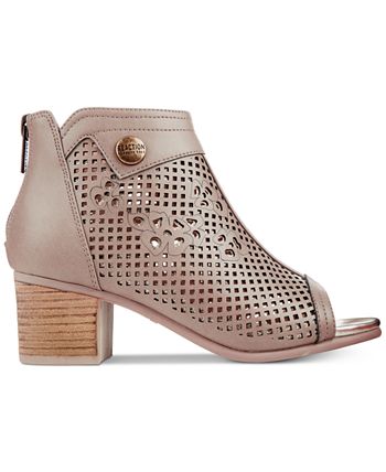 Kenneth Cole Level One Laser-Cut Boots, Little & Big Girls - Macy's