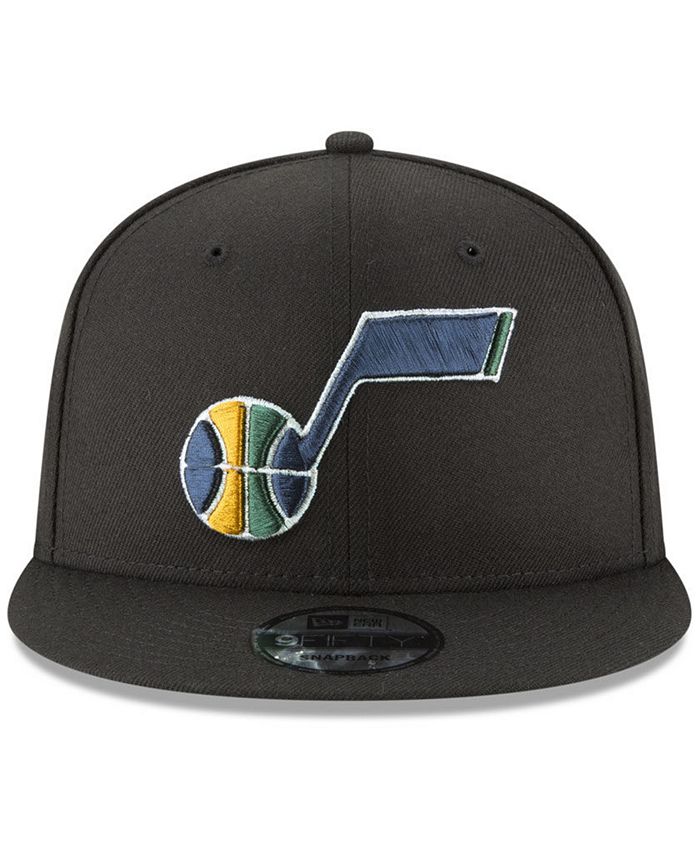 New Era Utah Jazz Team Metallic 9FIFTY Snapback Cap - Macy's