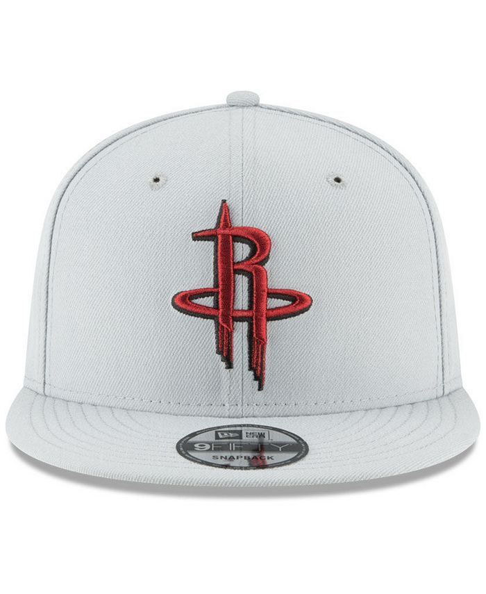New Era Houston Rockets Team Metallic 9FIFTY Snapback Cap - Macy's