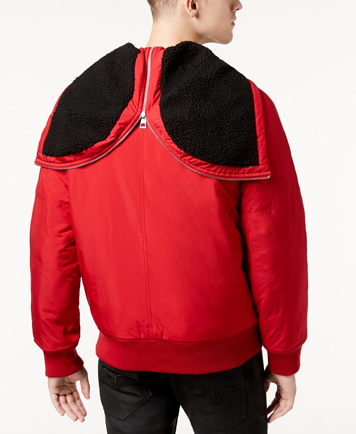 GUESS Men's Halen Jacket with Fleece-Lined Hood - Macy's