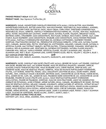 Godiva 36-Piece Signature Truffle Gift Box - Macy's