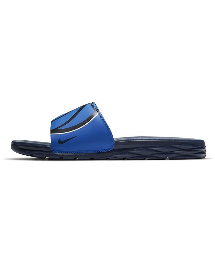 Nike Men's Dallas Mavericks Benassi Solarsoft Slides - Macy's