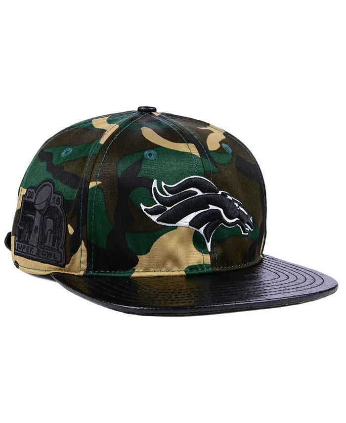 Pro Standard Denver Broncos Woodland Strapback Cap - Macy's