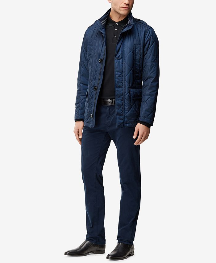 Hugo Boss Men's Quilted Field Jacket - Macy's