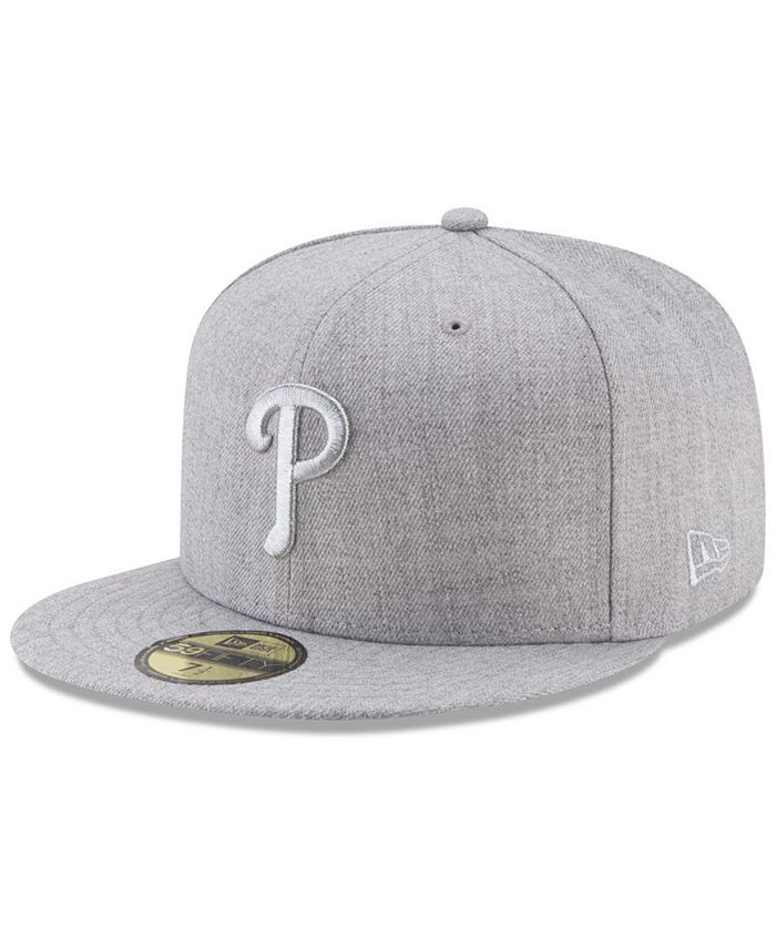 New Era Philadelphia Phillies Pure Silver 59FIFTY Fitted Cap - Macy's