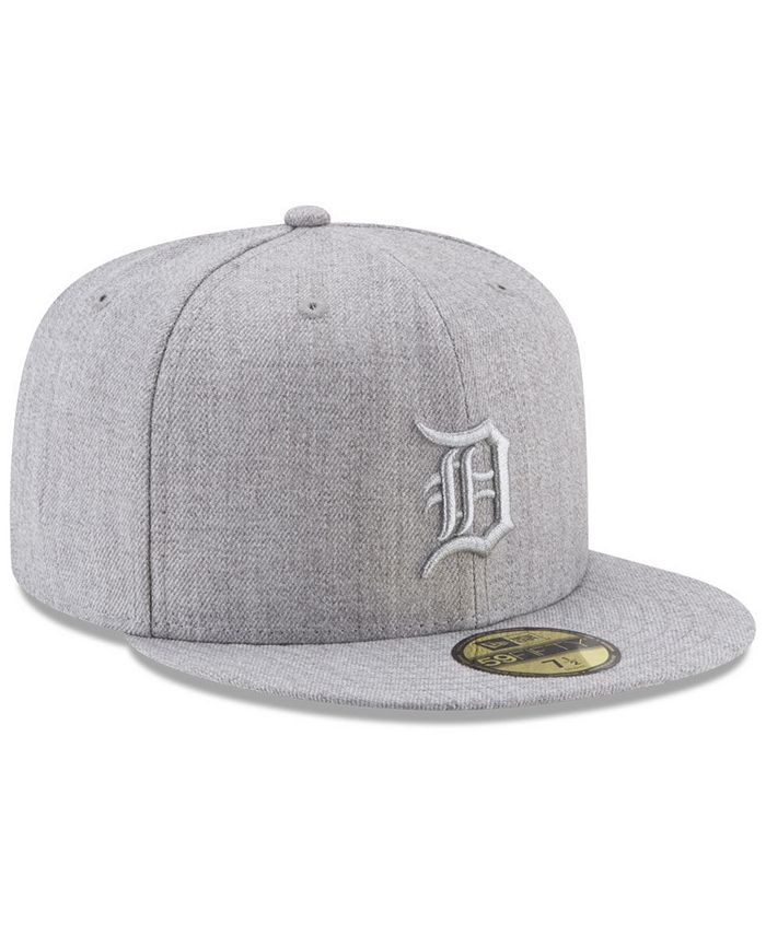 New Era Detroit Tigers Pure Silver 59FIFTY Fitted Cap - Macy's